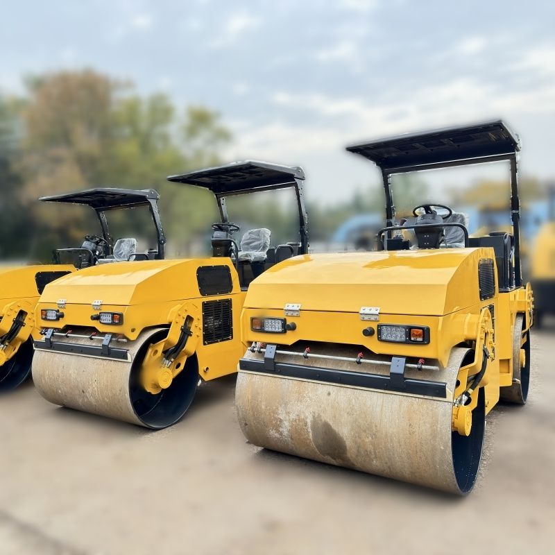 Compaction Work 6Ton, 4 Ton, 3 Ton, 2Ton, 1Ton Tandem Vibratory Roller ...
