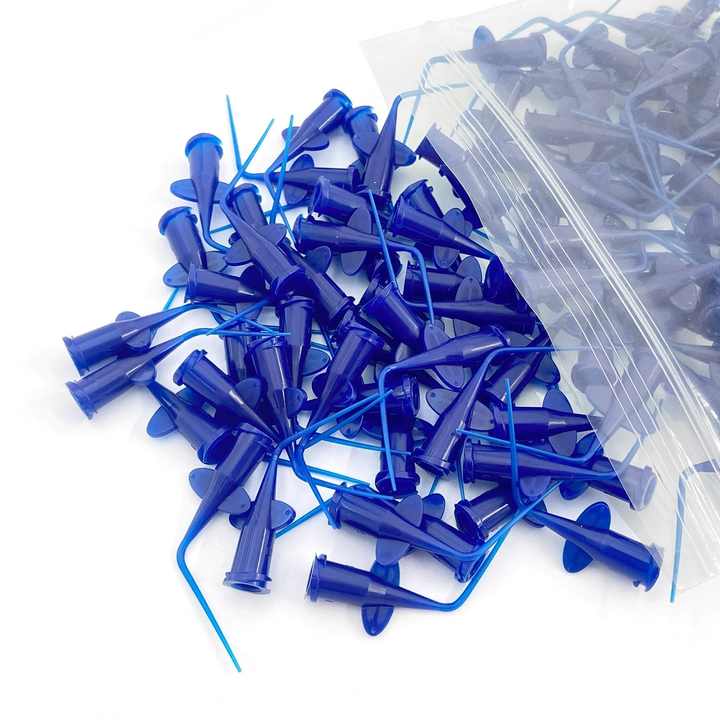Dental Disposable Plastic Syringe Tip - Endo Irrigation