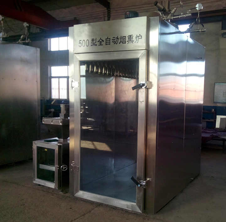 Industrial Automatic Beef Jerky Fish Smokehouse Equipment