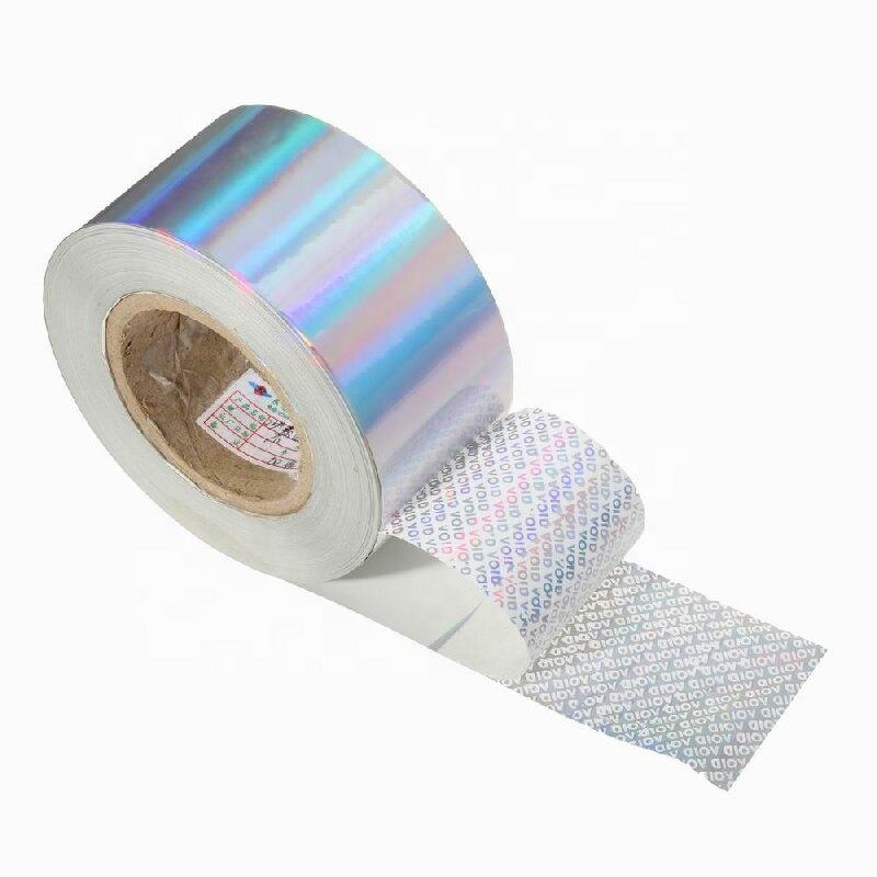 Tamper Evident Printing Material Tamper Proof Paper Matte Silver VOID ...