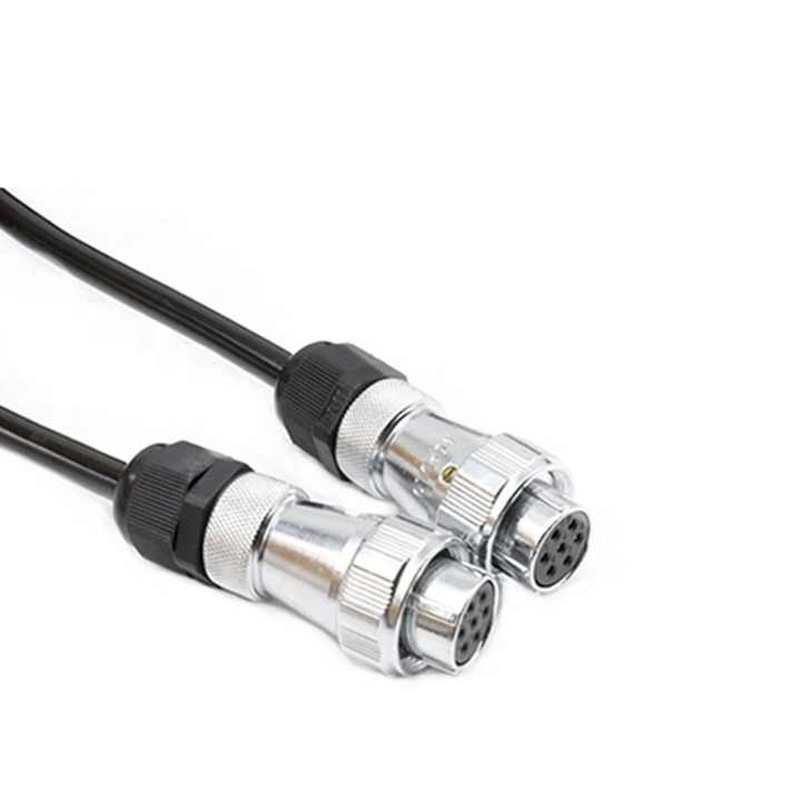 7-Way Coiled Cable for Truck Trailer Electrical Wire Spring Guard ...