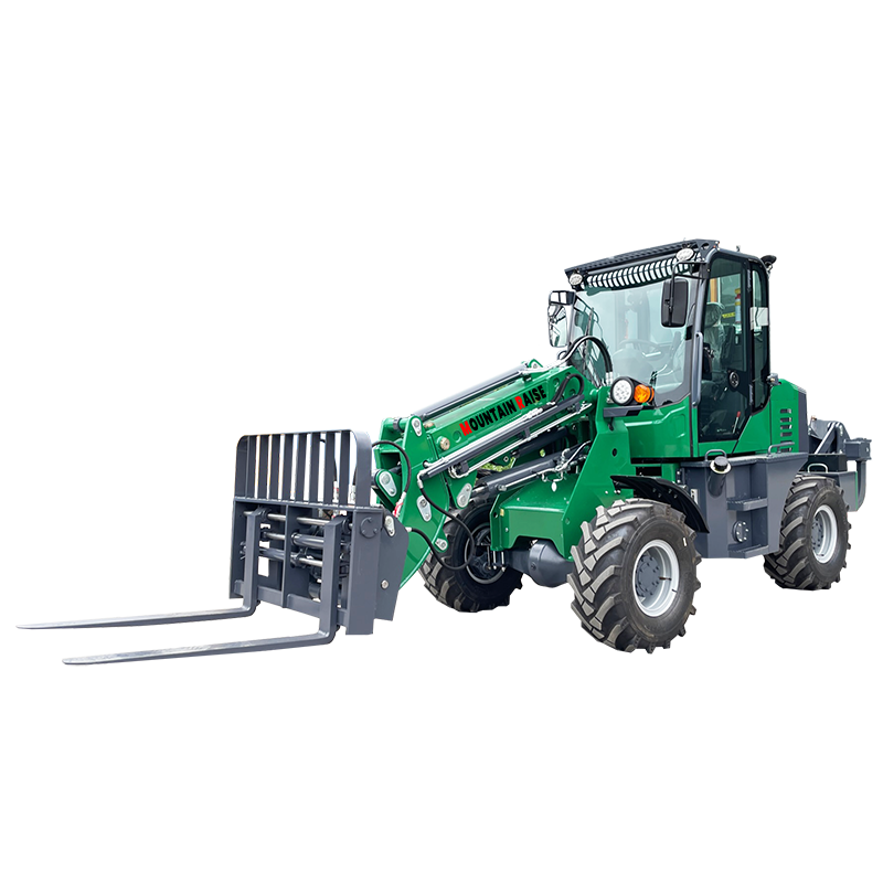 1.5Ton Mini Telescopic Loader MR1500 Hydraulic Wheel Front End Loader ...