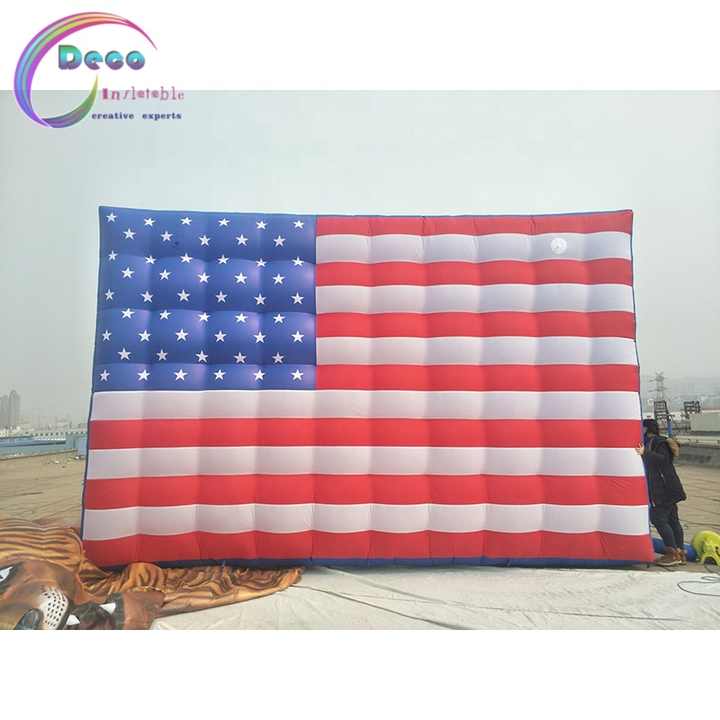 Customizable Giant American Flag Inflatable - DECO Event Decor