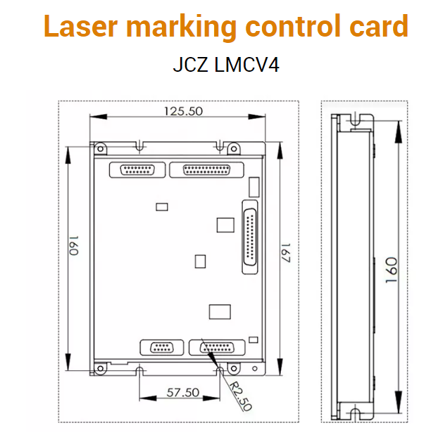 BJJCZ Laser Controller Board Marking Software JCZ Ezcad Control Card ...