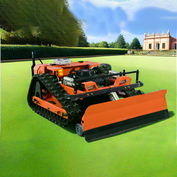 Latest Design engine-powered Lawn Flail professional Track Mower ...