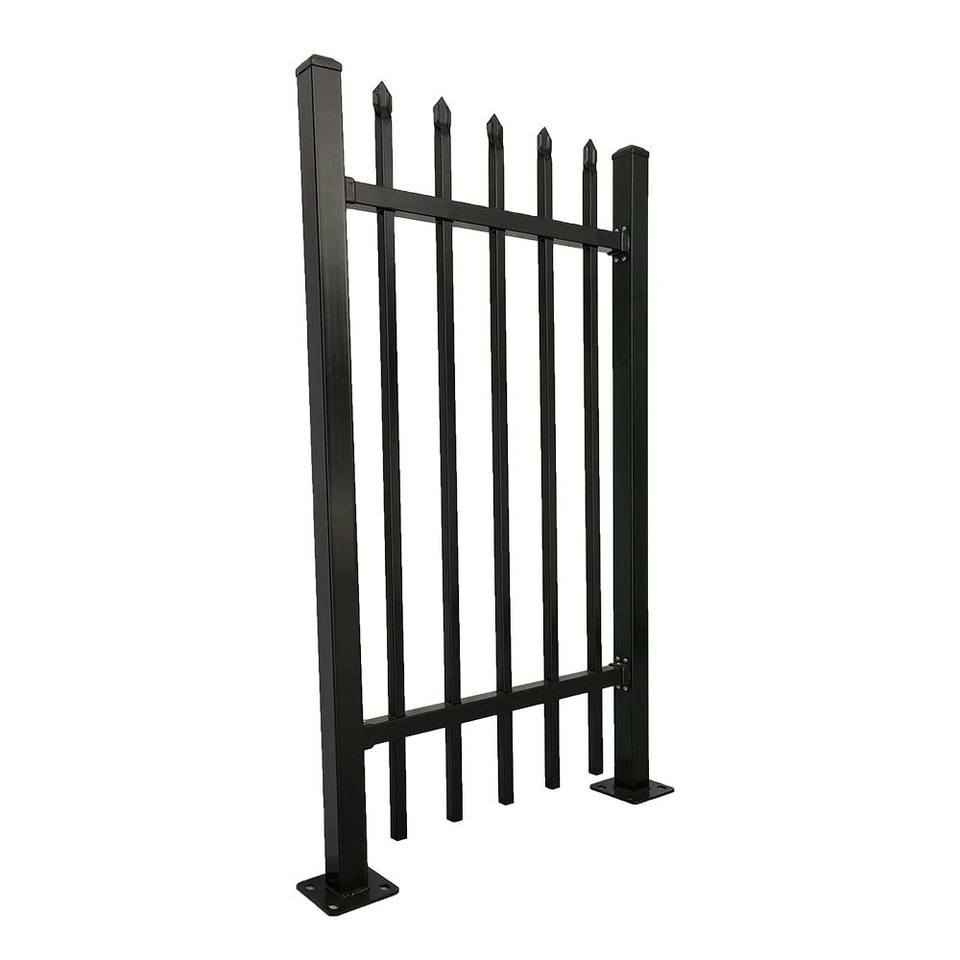 Decorative Wrought Iron Style Galvanized Steel Fence Panels for Estate ...