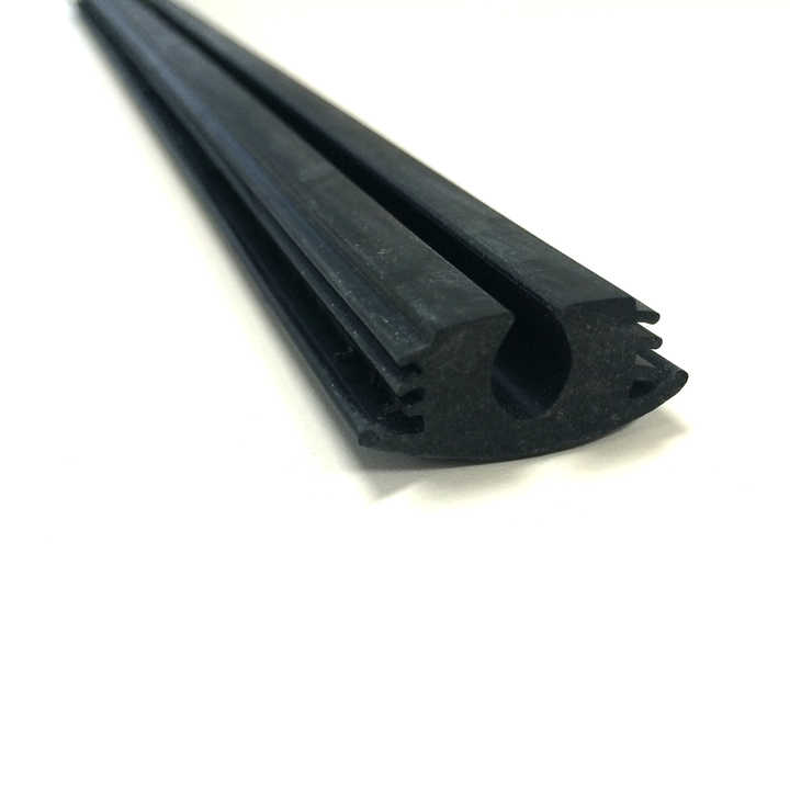 H Channel Flexible EPDM Rubber Extrusion Profile
