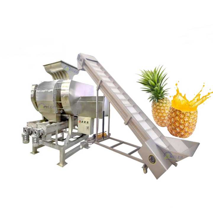 Fresh Whole Pineapple Juice Extracting Machine Pineapple Juice ...