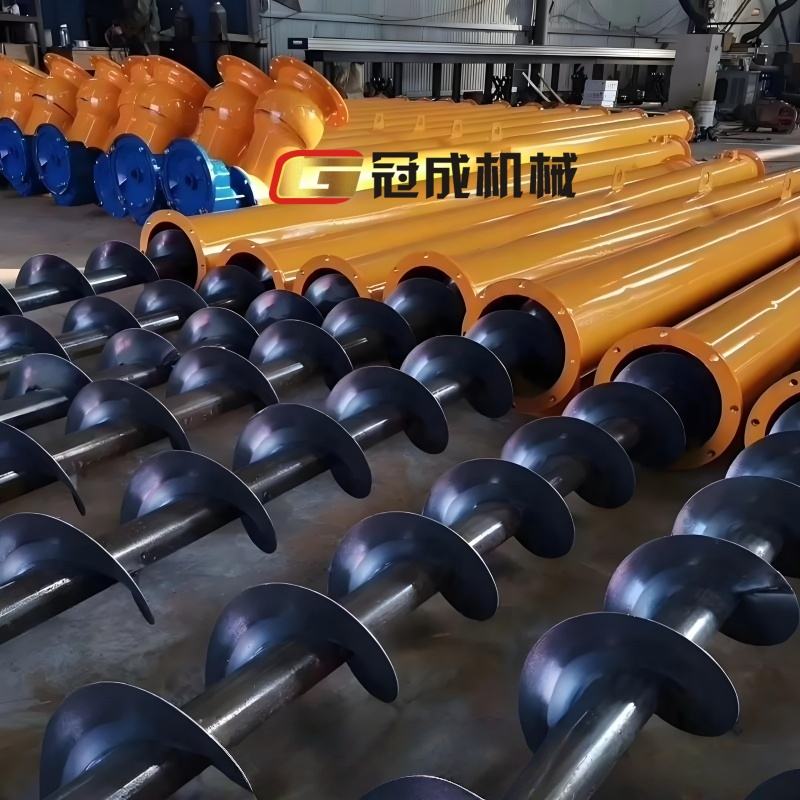 323*9m Screw Conveyor Concrete Equipment Accessories for the ...