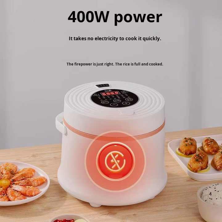 2L Mini Smart Electric Cooker for 1-4 People Multifunctional Household ...