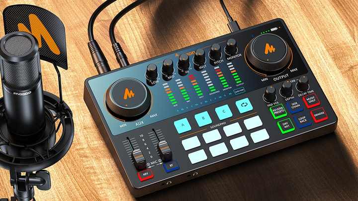 MAONO PD400X USB/XLR Dynamic Microphone for Podcasts & Gaming