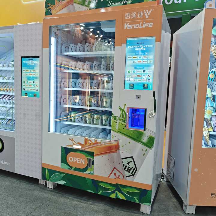 Vendlife Self-Service Frozen Fruit Smoothie Vending Machine with Remote ...