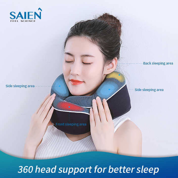 Memory Foam Ergonomic Office Cooling Neck Pillow Nap Rest
