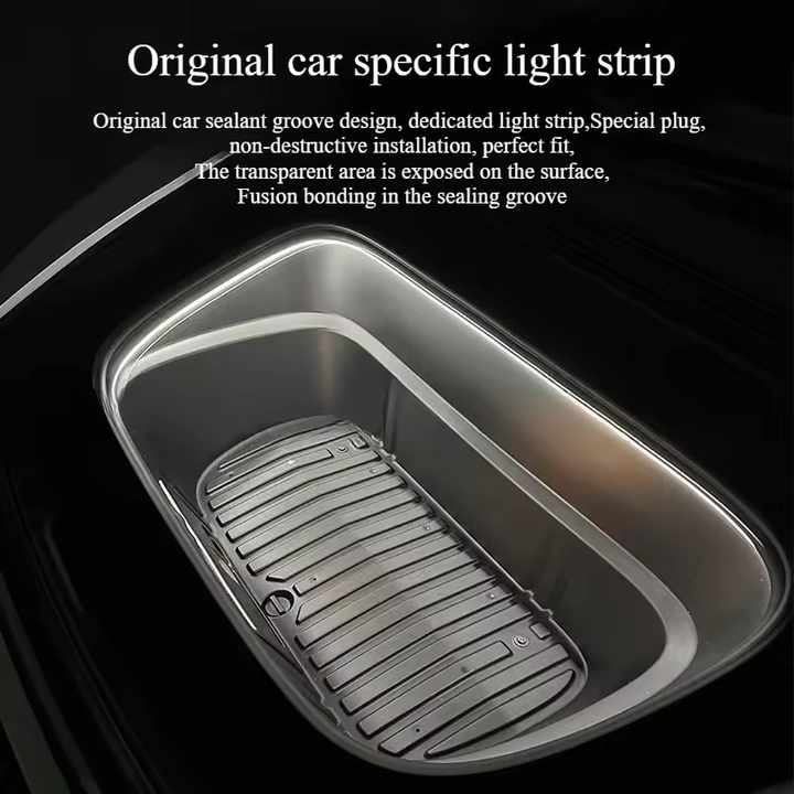 For Tesla Model Y Juniper 2025 Trunk Neon Strip Brighten LED Light ...