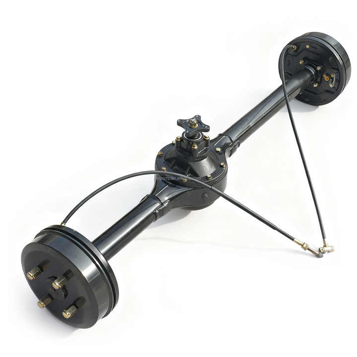 Semi Floating Differential Rear Axle for Tricycle Auto Rickshaw UTV ...