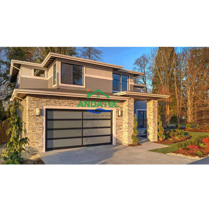 Anti-Theft Electric Glass Garage Door - Full View, OEM/ODM | Wholesale