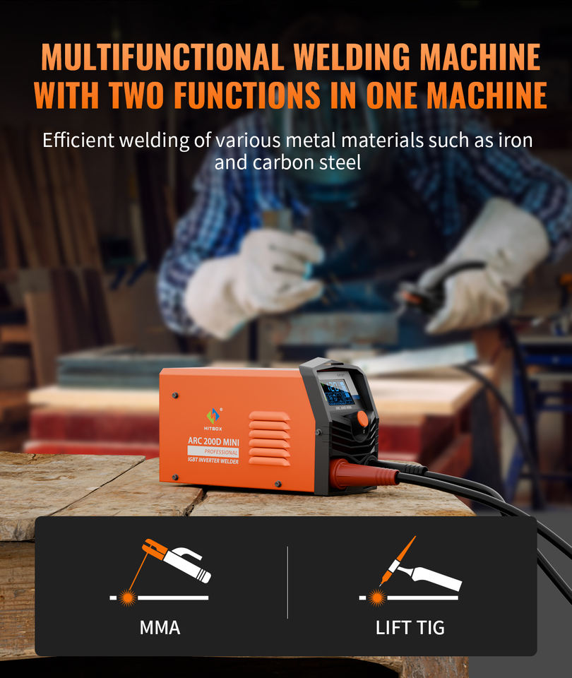 A ARC200D MINI HITBOX Portable Mma Welder Arc Welders| Alibaba.com