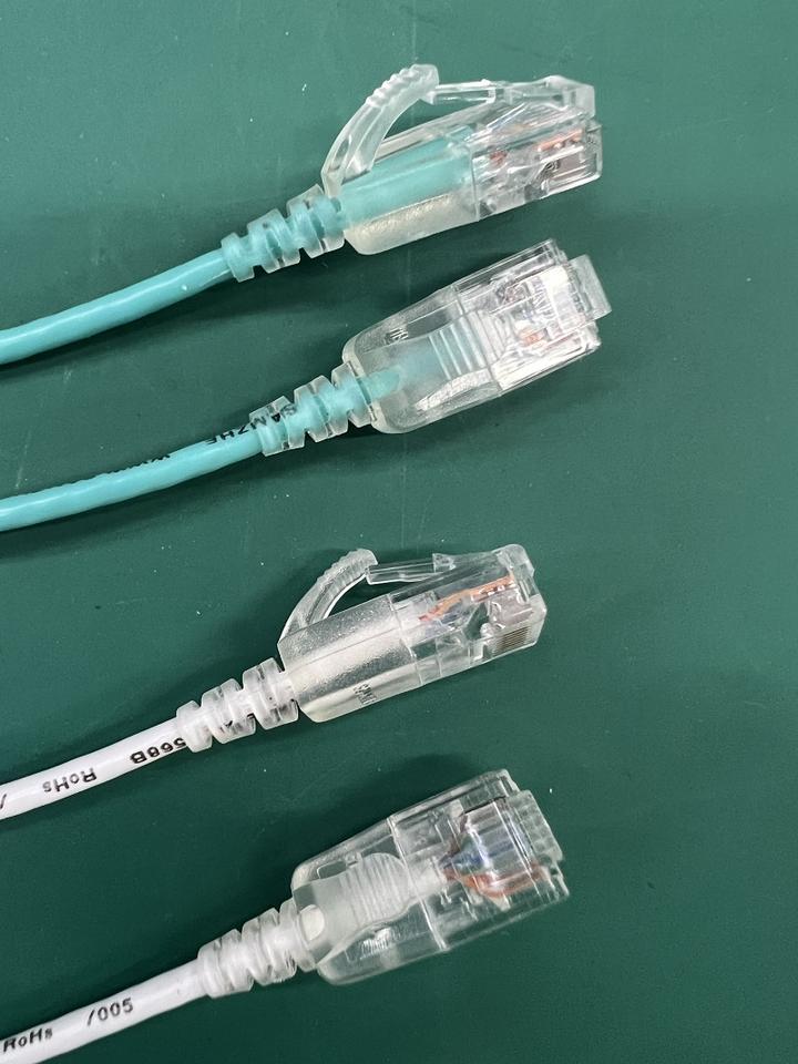 9 Colors in Stock Cat6A 10G UTP Patch Cord 28awg Cable Ultra-fine ...