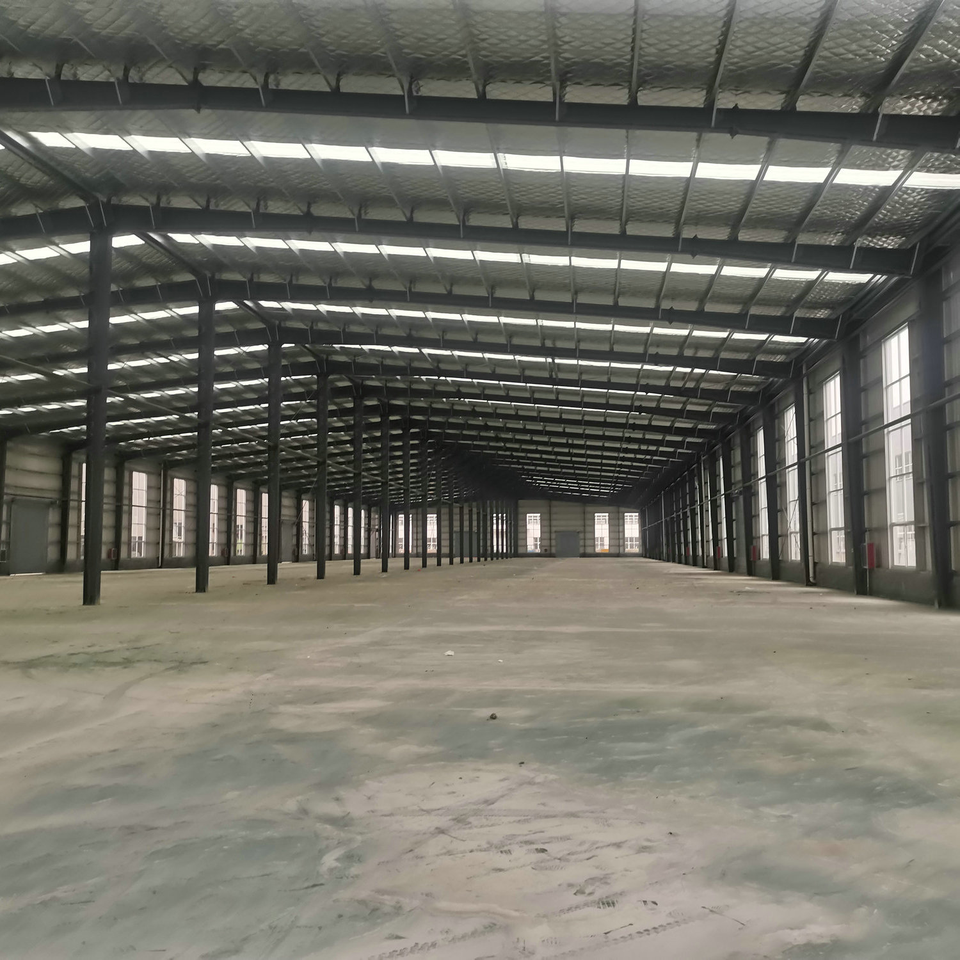 Light Warehouse Structural Steel Building Pre-Fabricated Steel ...