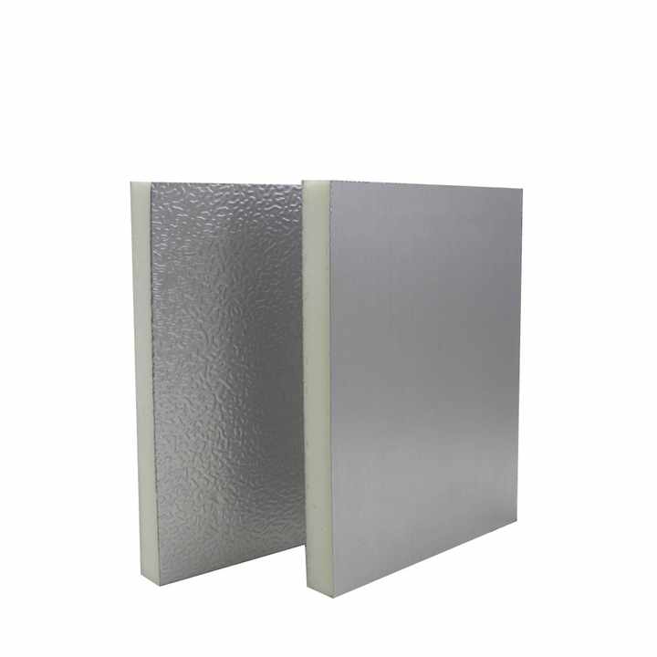 20mm Pre-Insulated Polyisocyanurate PIR Ductwork Panel Smooth/Embossed ...