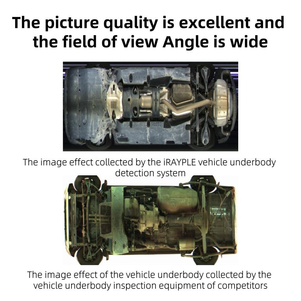 IRAYPLE under Vehicle Inspection Device - Color UVSS System