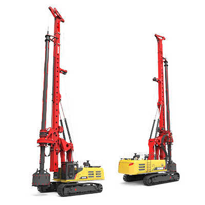 SR65-C10 Rotary Drilling Rig - Efficient Pile Driving
