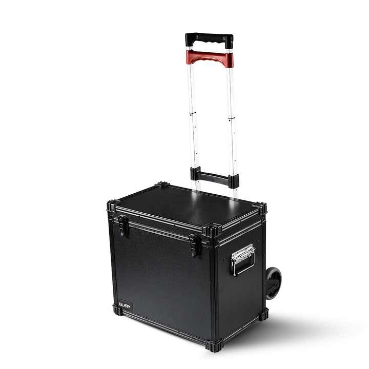 GLARY Hard Aluminum Rolling Tool Case - Travel & Organize
