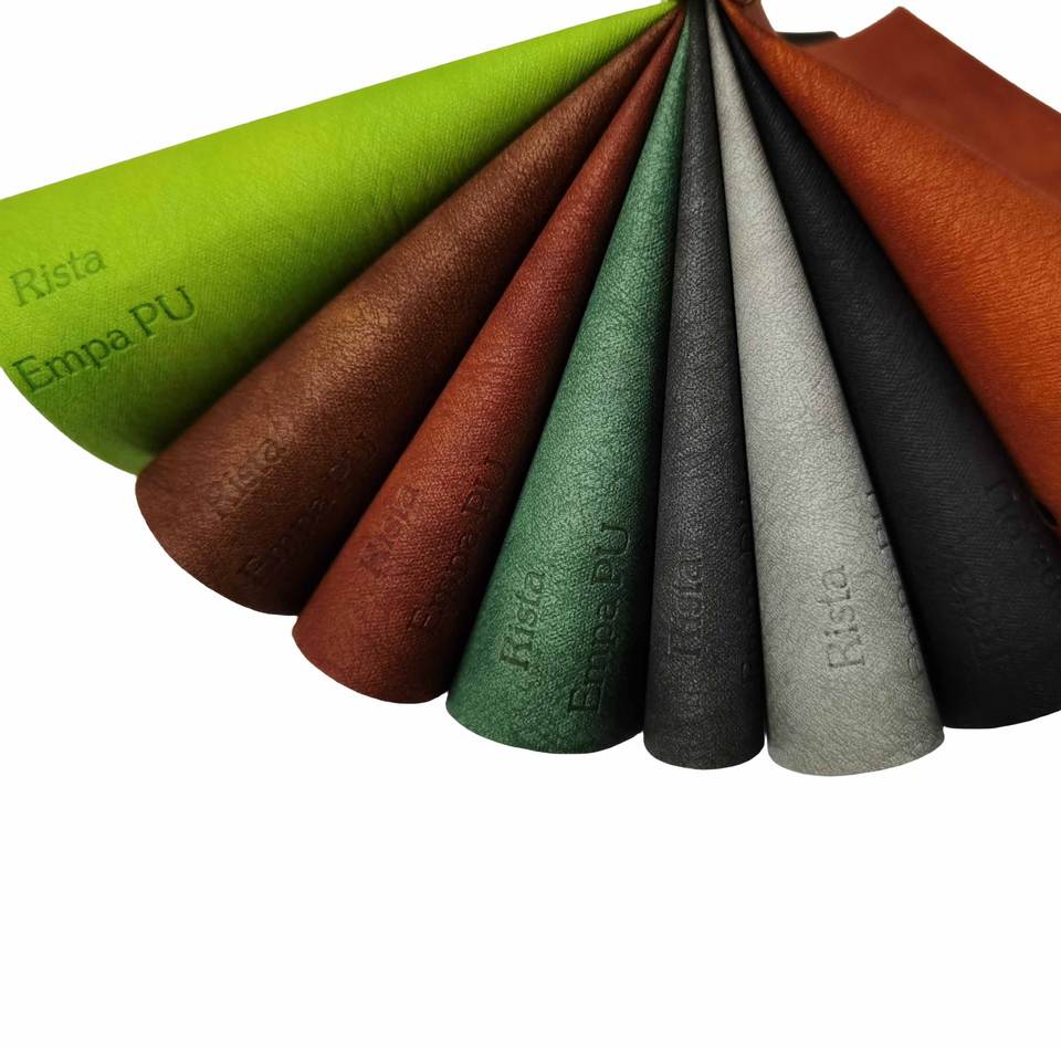 Color Change PU Faux Leather Rolls Printed Coated Fabric Material for ...