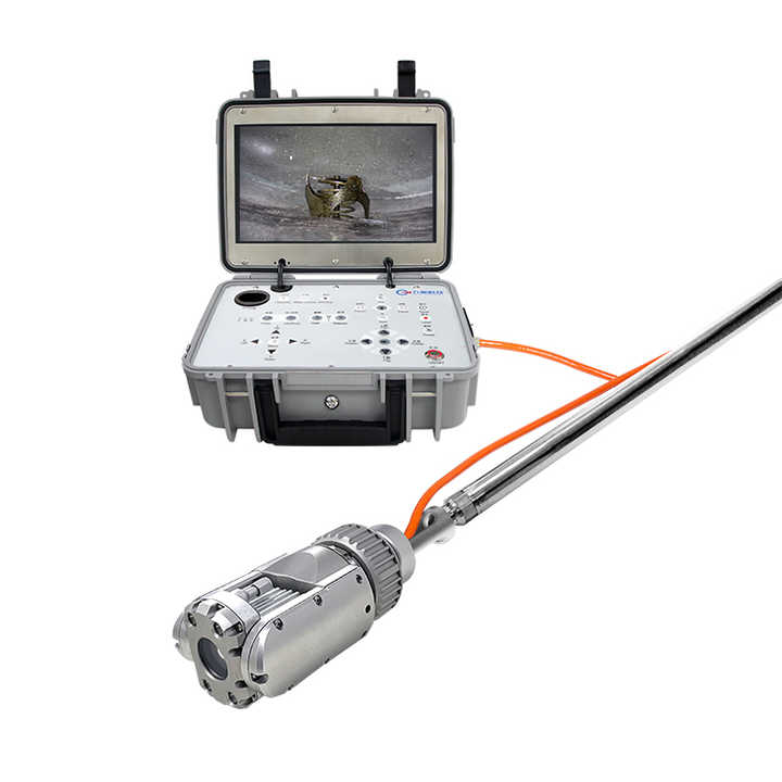 Explosion-roof Dvr Telescopic Pole Pipe Borescope Camera Container ...