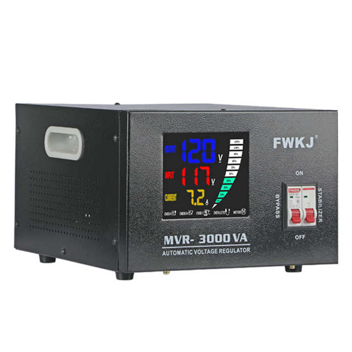 Electrical Stabilizer 2KVA 3KVA 120V 220V Svc Single Phase 2000VA ...