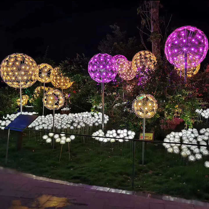 LED Dandelion Lighting - Perfect for Wedding Decorations
