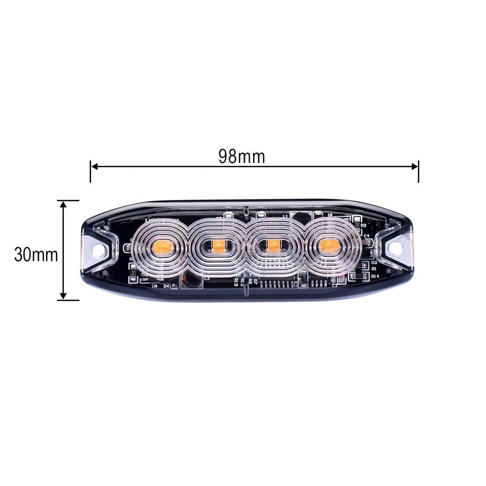 SMBX Factory Directly LED Light Head ECE SAE Surface Mount Strobe Light ...