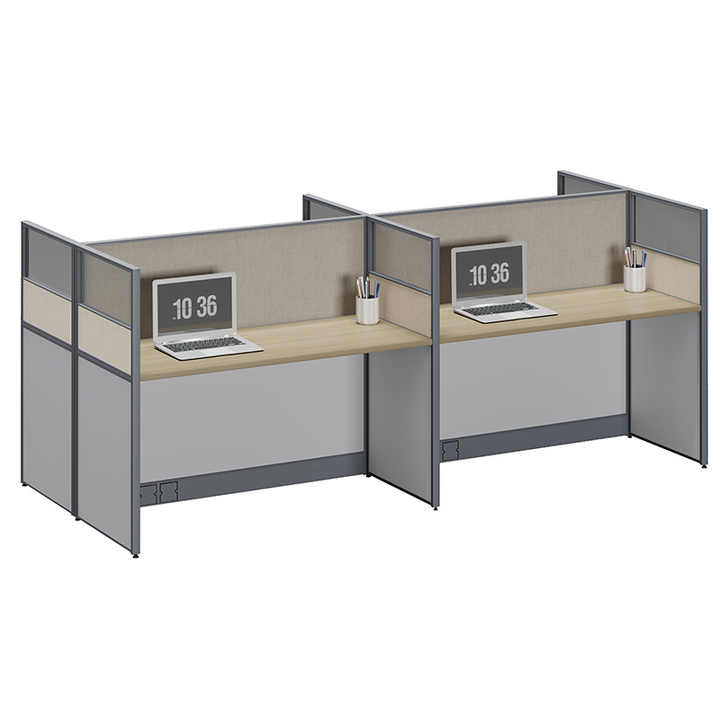Employee 4 Person Linear Office Workstation Work Station Modern Ceo ...