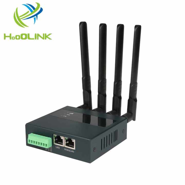 4G Industrial Router Dual SIM DTU Router CAT4 CAT6 RS232 RS485 Modbus MQTT PPTP L2TP GRE VPN and ...