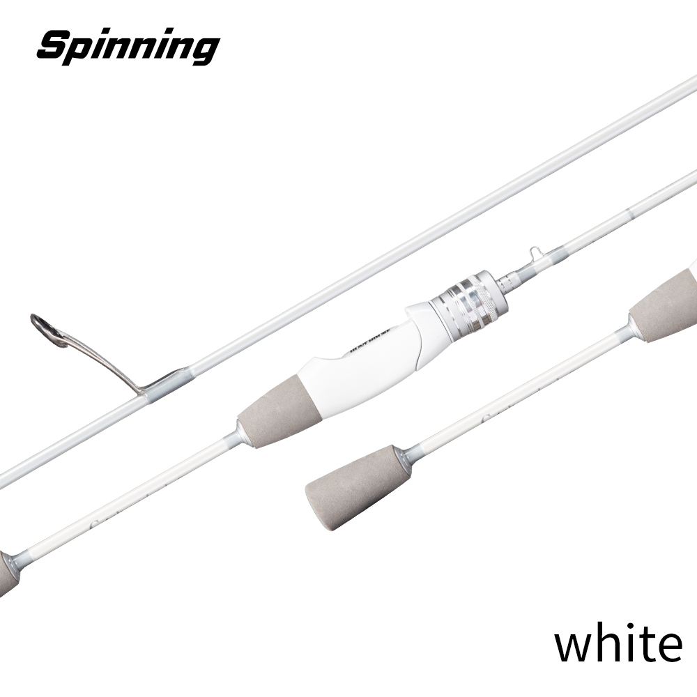 Hunthouse Trout Fishing Rod 2 Secton EVA Handle White Spinning Casting ...
