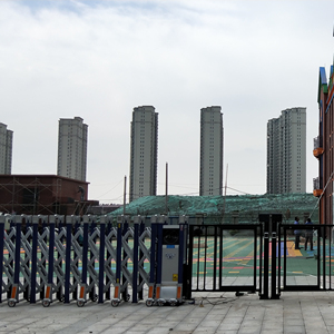 3 Fold Gate Design - Folding Gate Designs Modern Aluminum