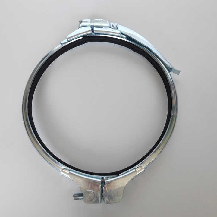 Tube Clamp Pipe Clamp with Black Rubber Insert| Alibaba.com