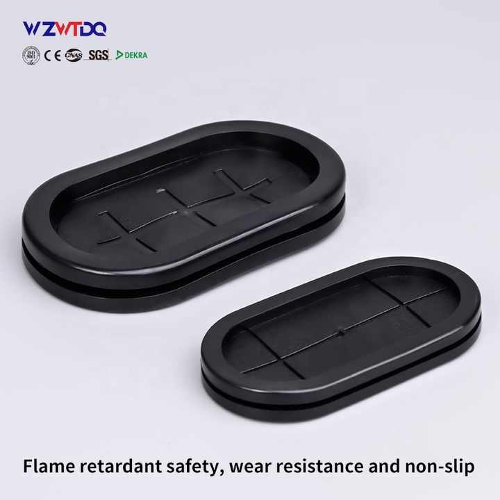Double-Sided Oval Rubber Grommet for Wiring Firewall Hole Plug ...