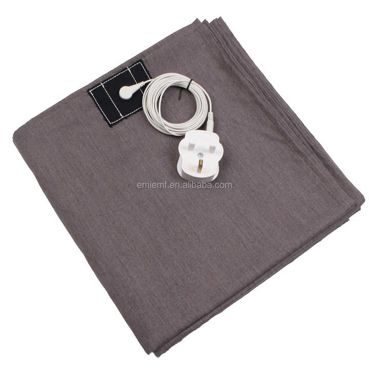 Conductive Earthing Grounding Sheet - Stainless Steel Fabric for Bed