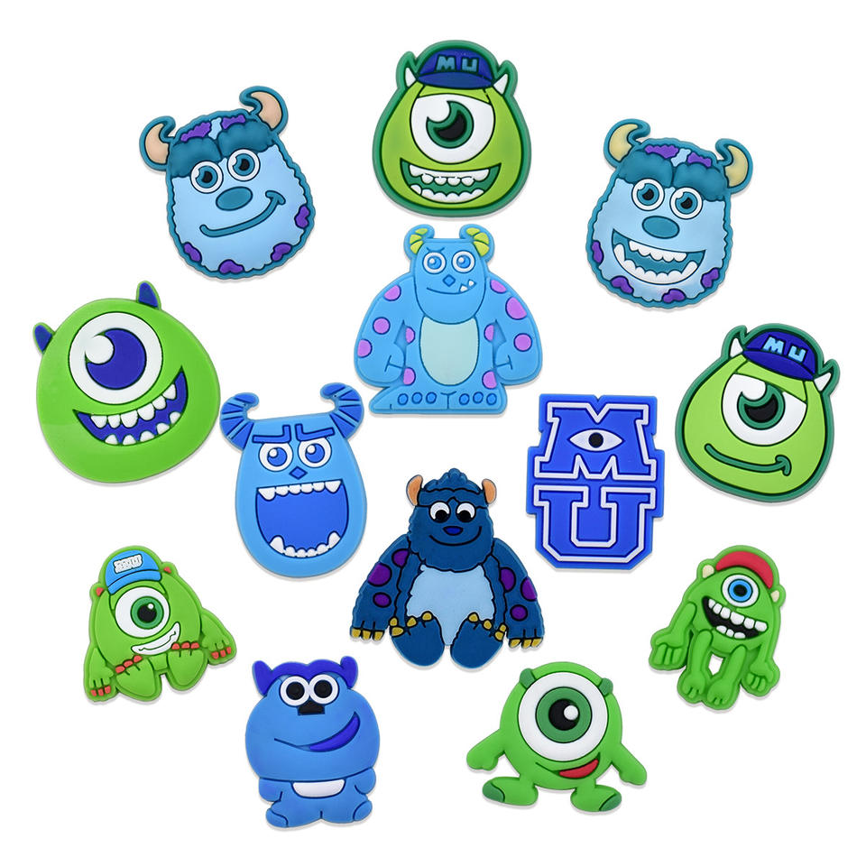 CLO Monsters Star University PVC Clog Shoe Charms with Monster and ...