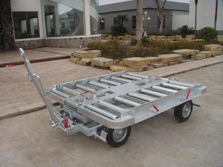 Airport Transit Container Dolly 1.6T - Efficient Pallet Handling