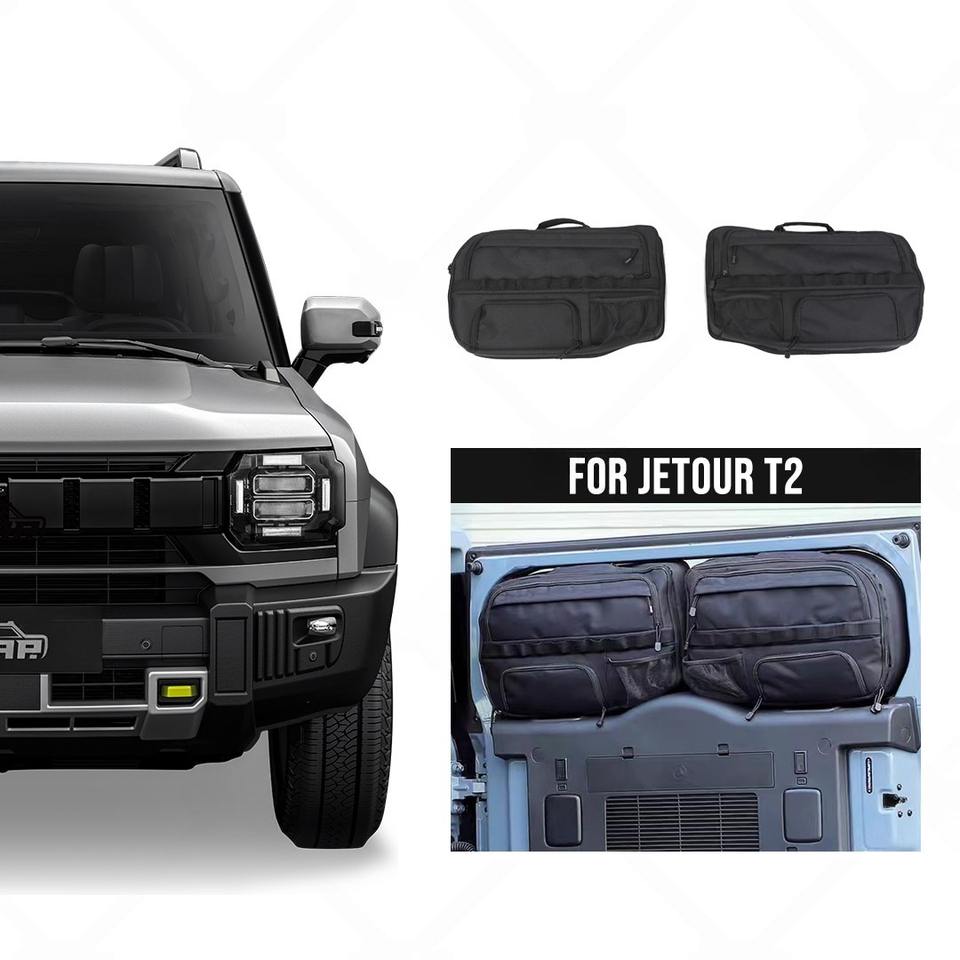 Shamo Auto Parts Car Camping Tailgate Storage Bag Door Organizer Tool ...