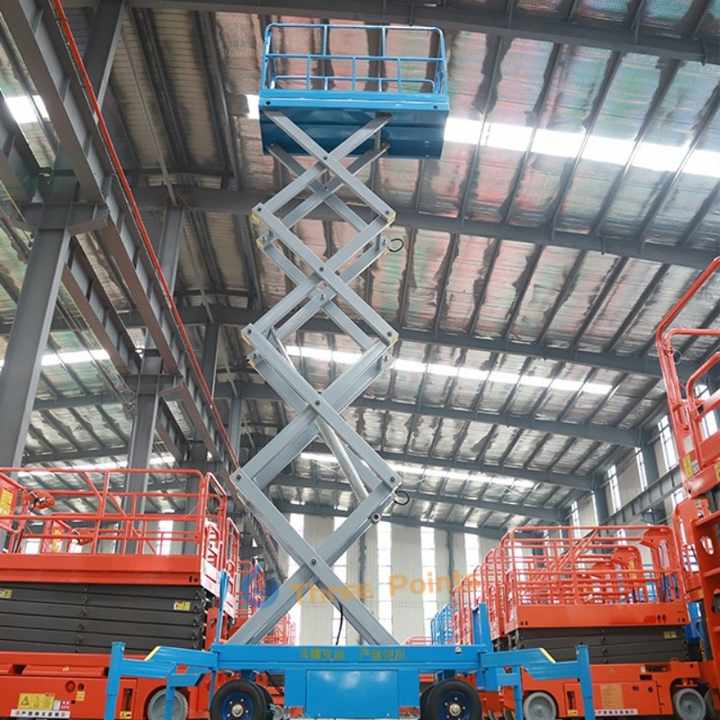 Hot Sale Portable Aerial Work Platform Electric Powered Hydraulic ...
