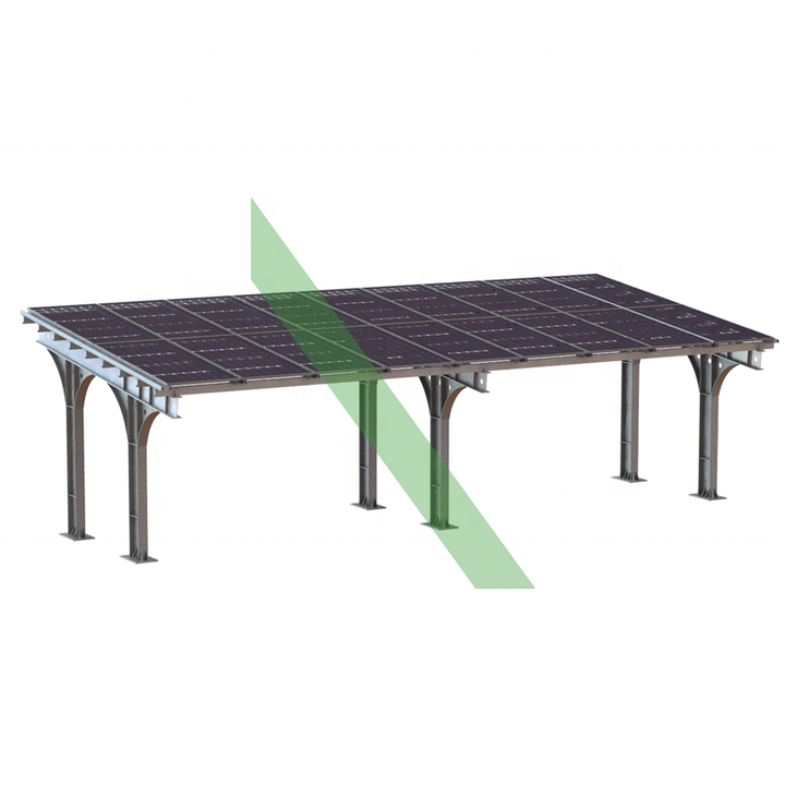 ZAM solar mounting structure for BIPV carport solar mounting system ...