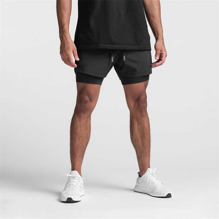 Wholesale Custom Sweat Compression 2 in 1 Print Designer Nylon Fitness ...