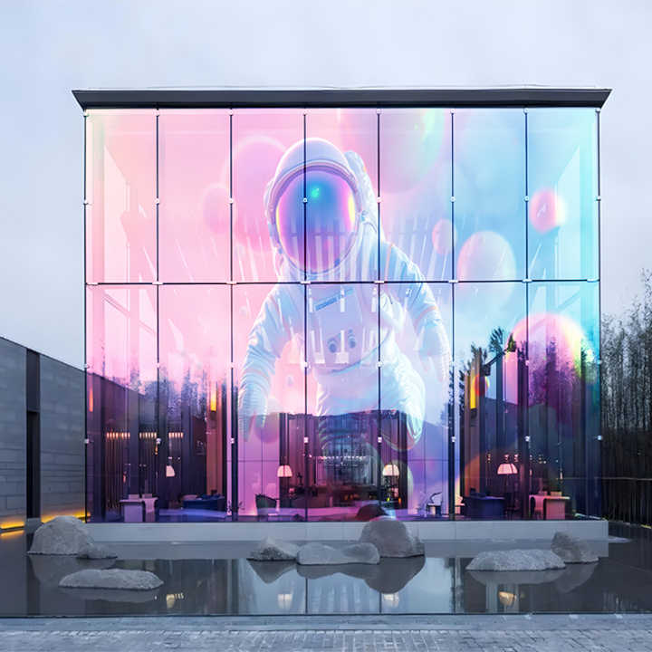 Custom 3D Transparent Wall LED for Indoor Advertising