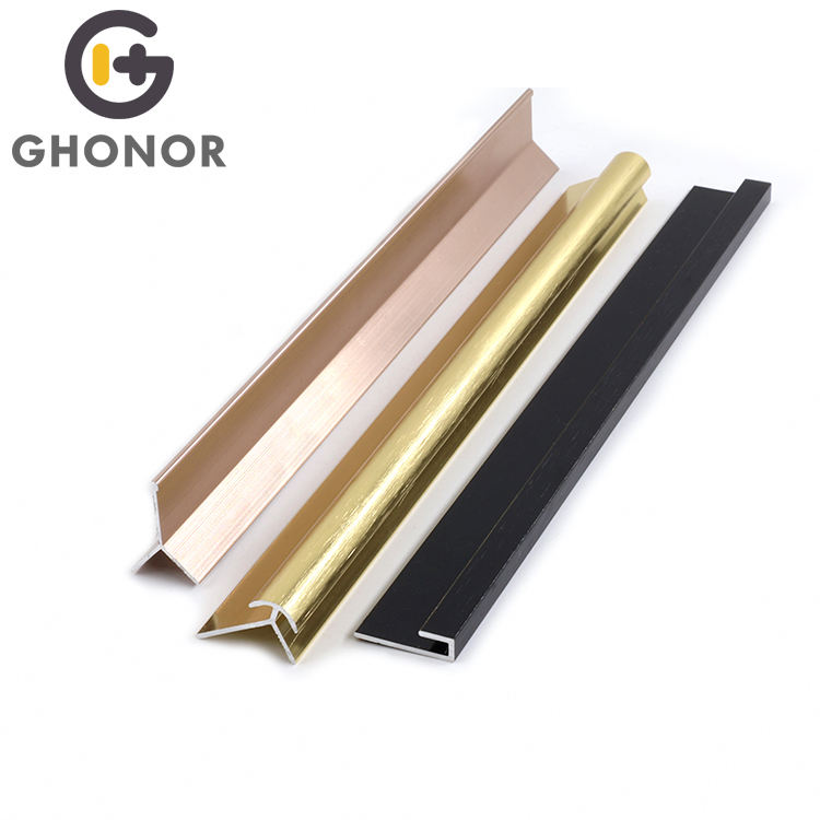 Alu Edge Wall Panel Trim Profile Triangular Straight Edges Ghonor ...