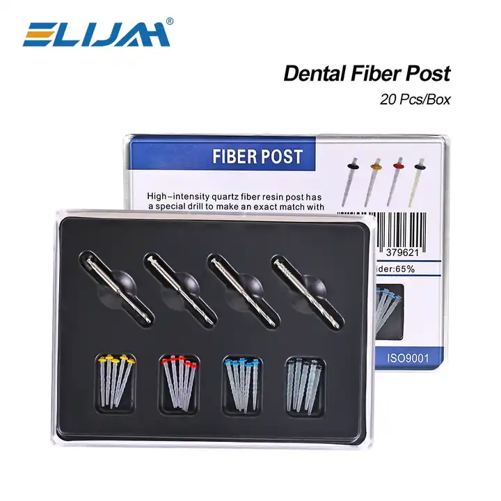 ELIJAH 20Pcs/Bag Fibre Post Dental Multi-sizes Pile Drills Screw Thread ...