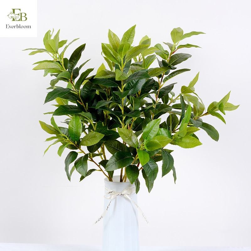 High Quality Real Touch Latex Artificial Osmanthus Yellow White Flowers ...