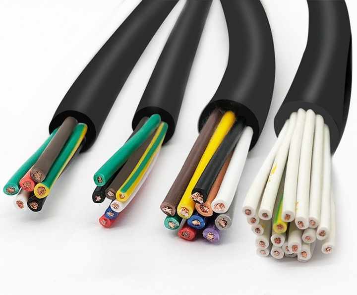 7 Core PVC RVV Cable - Pure Copper for Trailer Connections